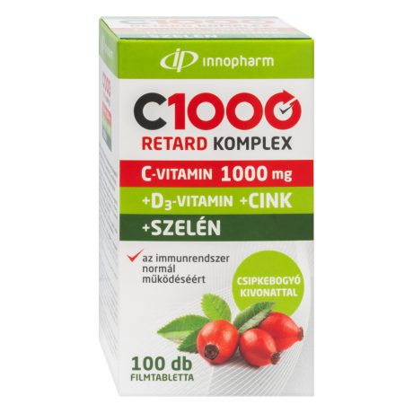 INNOPHARM C 1000 mg retard komplex filmtabletta 100 db - Med